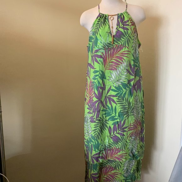 Mlle Gabrielle | Dresses | Mlle Gabrielle Plus Boho High Neck Jewel ...